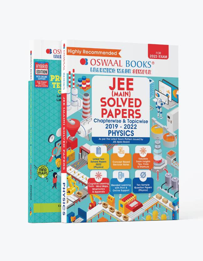 Oswaal JEE Main Solved Papers (2019 - 2022 All Shifts 32 Papers ...