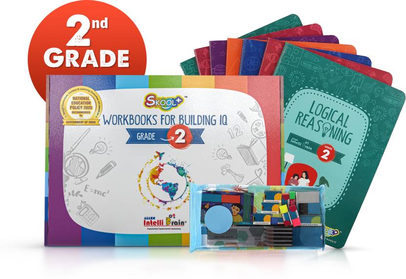 Skool Plus- Workbooks For Class 2 For Increasing IQ | Science, Maths ...