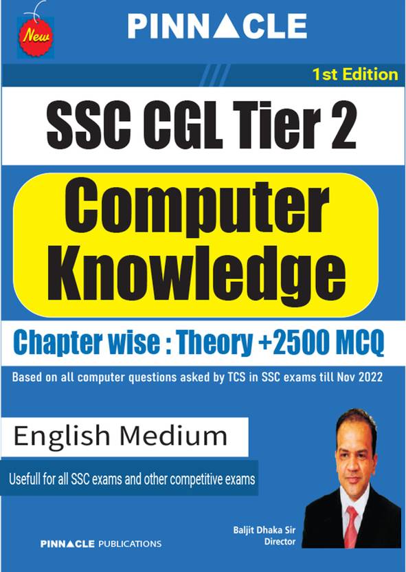 SSC CGL Tier 2 Computer Knowledge Book English Medium: Buy SSC CGL Tier 2 Computer Knowledge ...