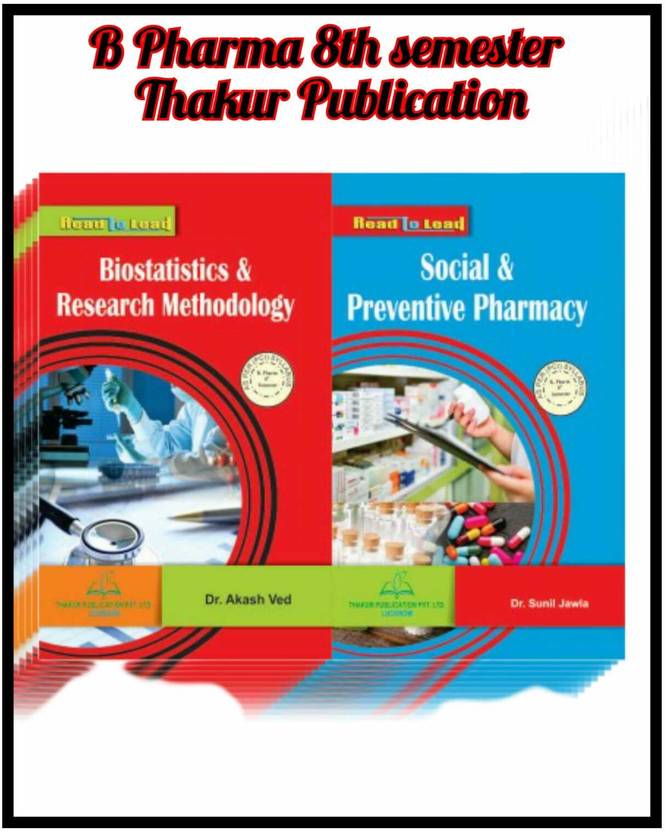 Best Book For B.Pharma 8 Semester (Biostatistics & Research Methodology ...