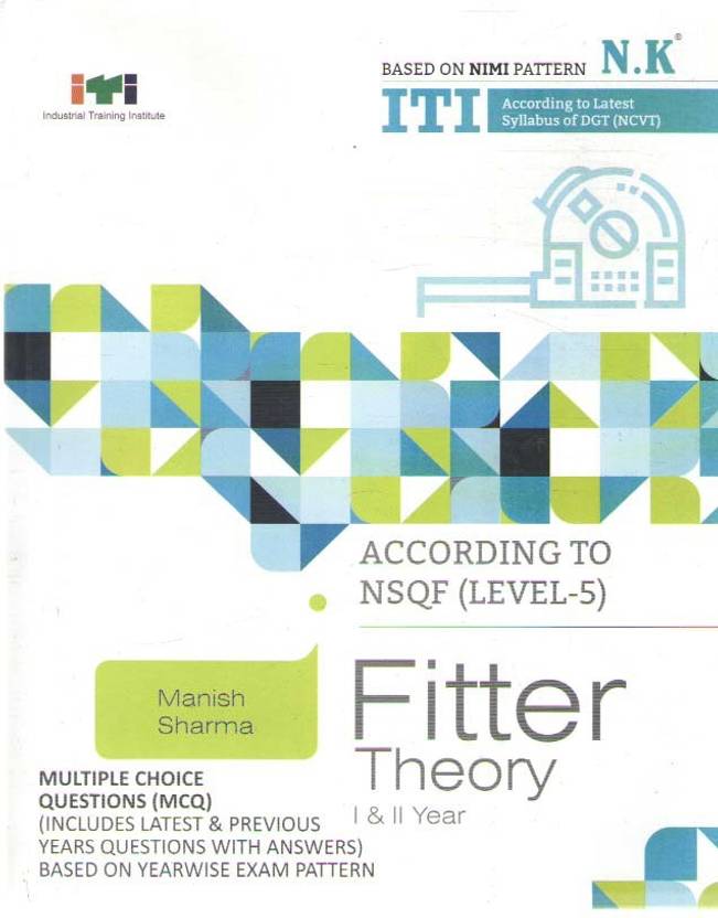 Iti According To Nsqf (Level-5) Fitter Theory 1 & 2 Year By Manish ...