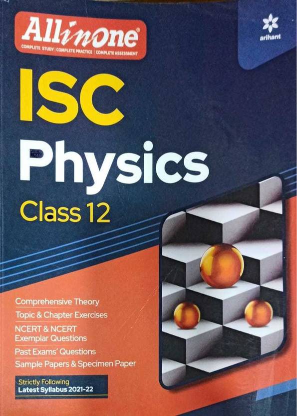 Arihant All In One Isc Physics Class 12 [edition- 2021-22]: Buy Arihant ...