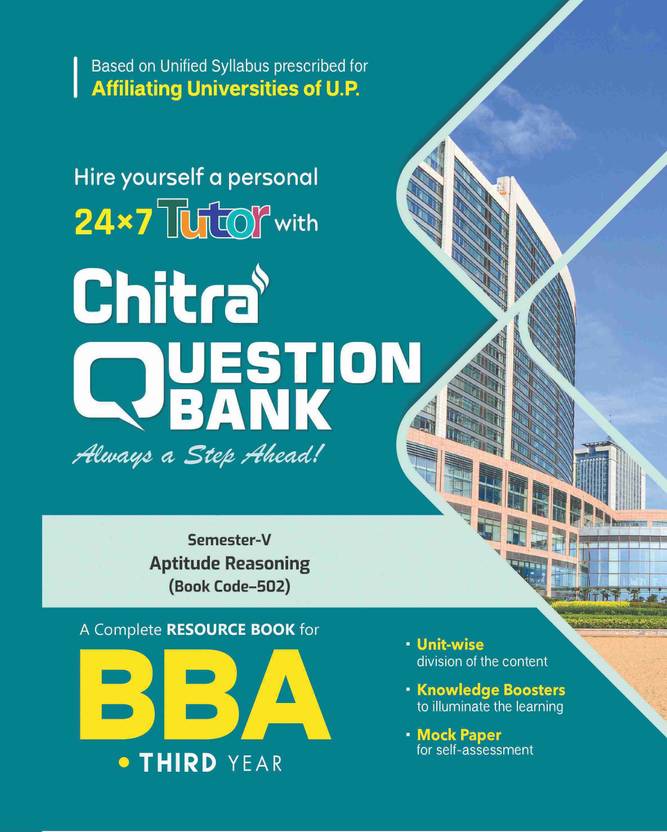 Aptitude Reasoning Question Bank For BBA Semester - V: Buy Aptitude ...