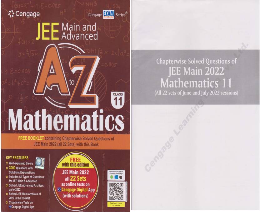 Cengage Jee Main And Advanced A To Z Mathematics With Chapterwise ... Cengage Jee Main And Advanced A To Z Mathematics With Chapterwise ...