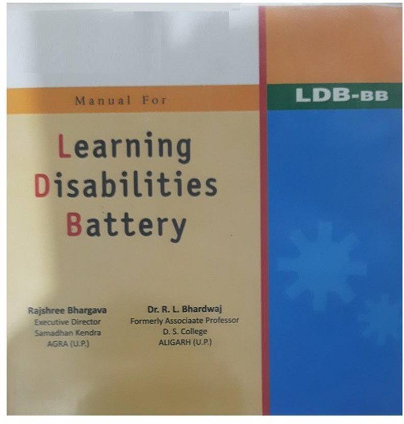 Learning Disability Battery: Buy Learning Disability Battery by NA at ...