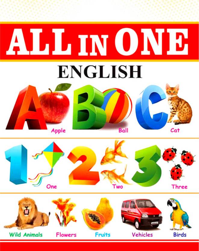 My First Book For Kids, All In One Book For Kids, Early Learning ...