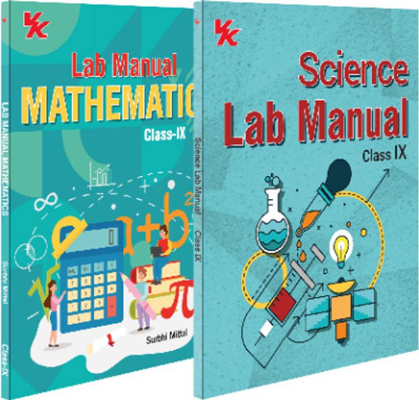 Lab Manual Mathematics Science Hb With Worksheet Set Of 2 Books