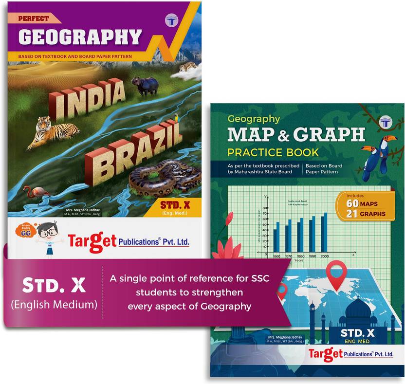 Std 10 Geography Notes, Map And Graph Practice Books| English Medium ... Std 10 Geography Notes, Map And Graph Practice Books| English Medium ...