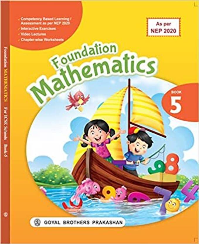 ICSE Foundation Mathematics For Class 5 For Examination 2023-24: Buy ...