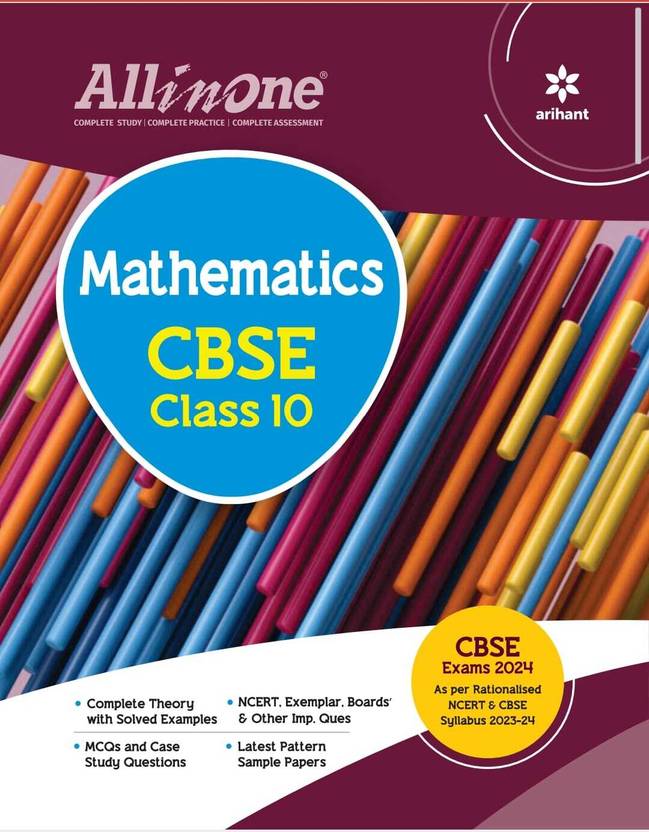 All In One Math Cbsc 2024 Math Class 10: Buy All In One Math Cbsc 2024 ...