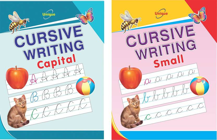Unique CURSIVE WRITING - CAPITAL & CURSIVE WRITING - SMALL COMBO Books ...