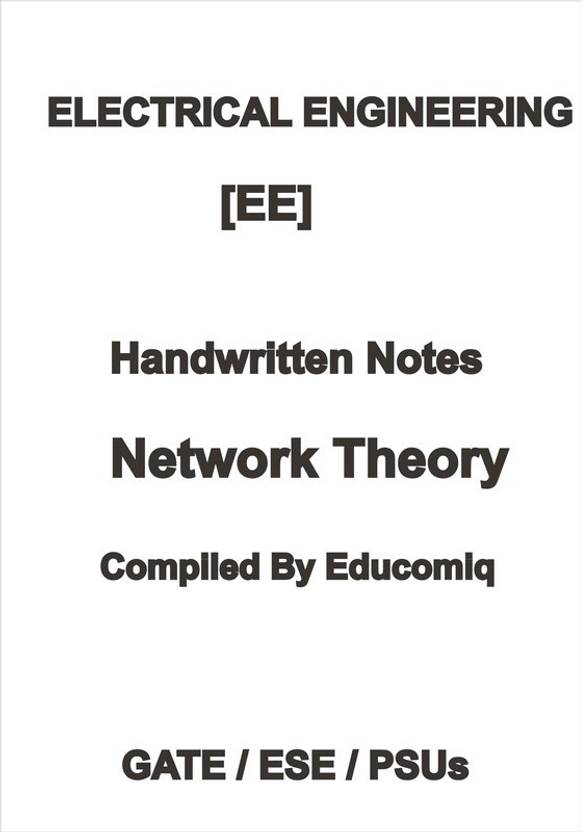 Topper Electrical Engineering Handwritten Notes Of Network Theory By ... Topper Electrical Engineering Handwritten Notes Of Network Theory By ...