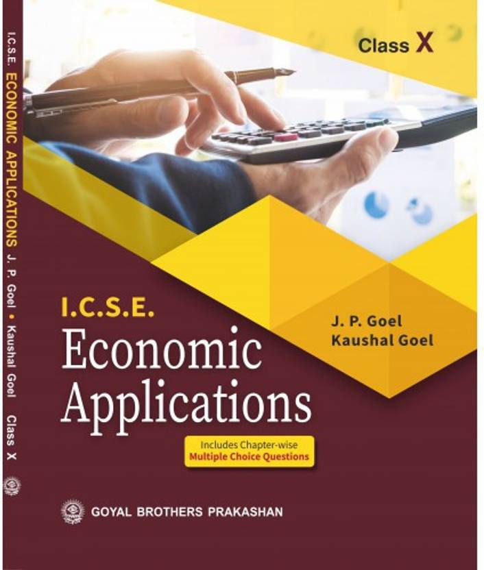 ICSE Economics Applications For Class 10 Buy ICSE Economics icse-economics-applications-for-class-10-buy-icse-economics