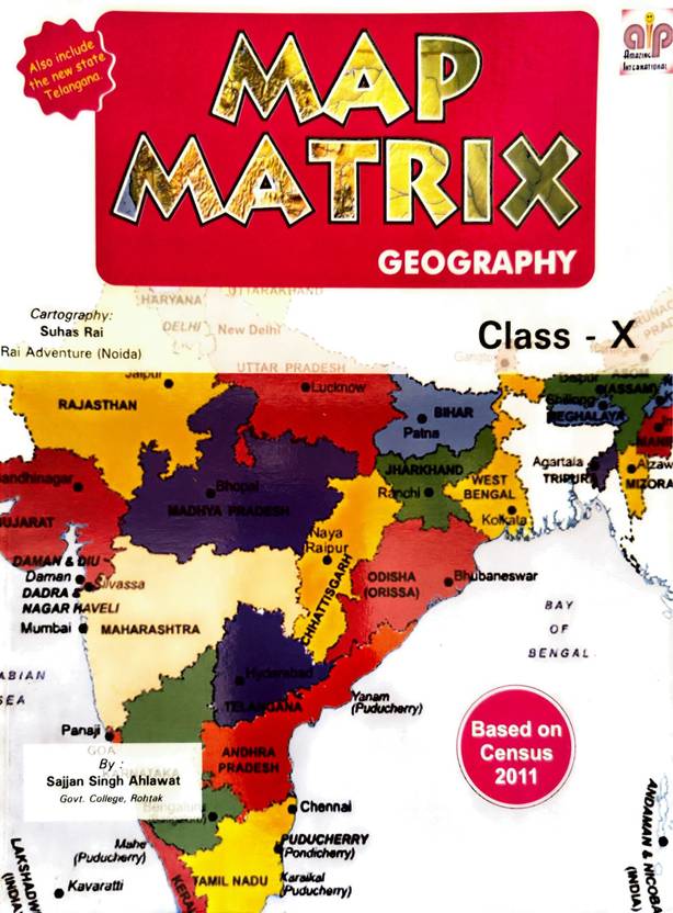 Map Matrix - 10 Th Geography: Buy Map Matrix - 10 Th Geography by ...