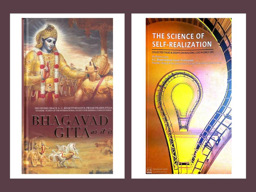 Bhagavad Gita: As It Is 2022 English Edition + The Science Of Self-Realization: Buy Bhagavad ...