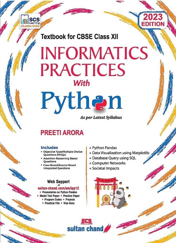 Preeti Arora Informatics Practices With Python Textbook For Cbse Class