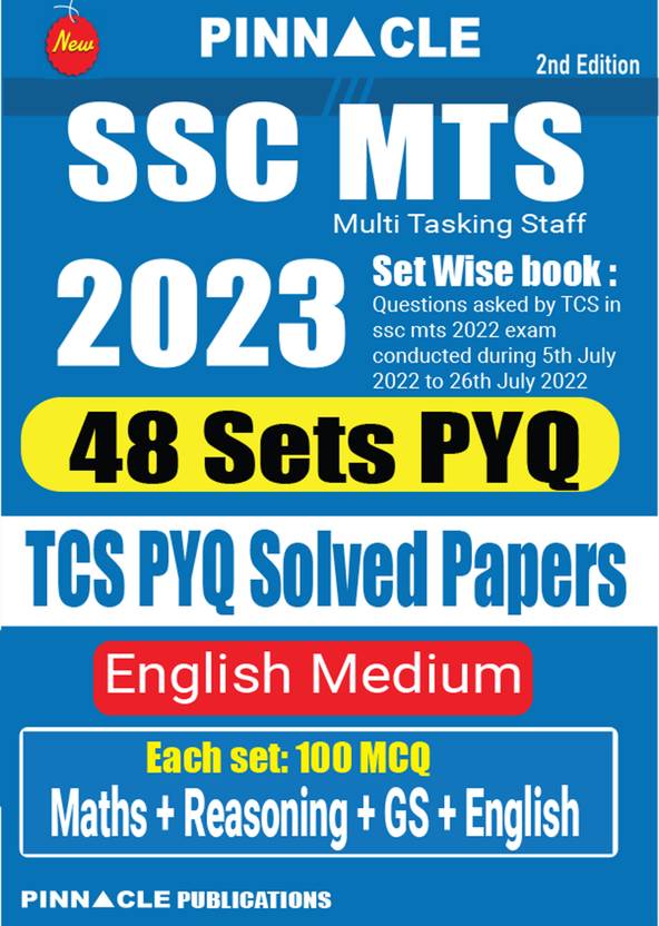 SSC MTS 2023 48 Sets PYQ: TCS PYQ Solved Papers English Medium: Buy SSC ... SSC MTS 2023 48 Sets PYQ: TCS PYQ Solved Papers English Medium: Buy SSC ...