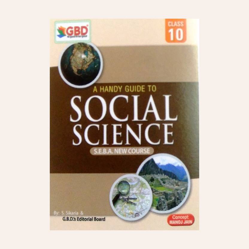 GBD Series | Social Science Guide | Social Science Guide | English Medium | Class 10 (X ...