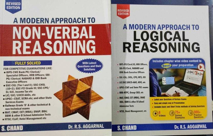 A Modern Approach To Non-Verbal Reasoning + Logical Reasoning Combo ...