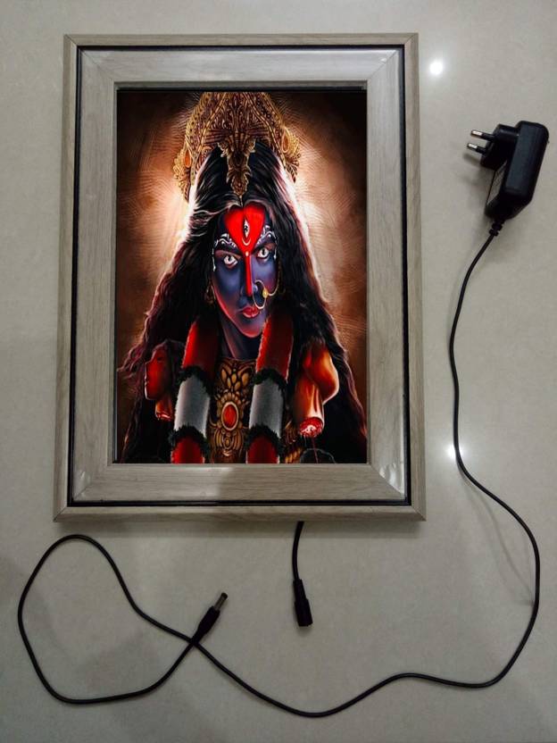 anshul internet point , RUDRA RUP MAA KAALI , LED Religious Frame Price ...