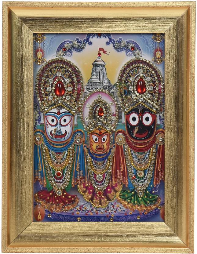Strotam Lord Jagannath Religious Frame Price in India - Buy Strotam ...