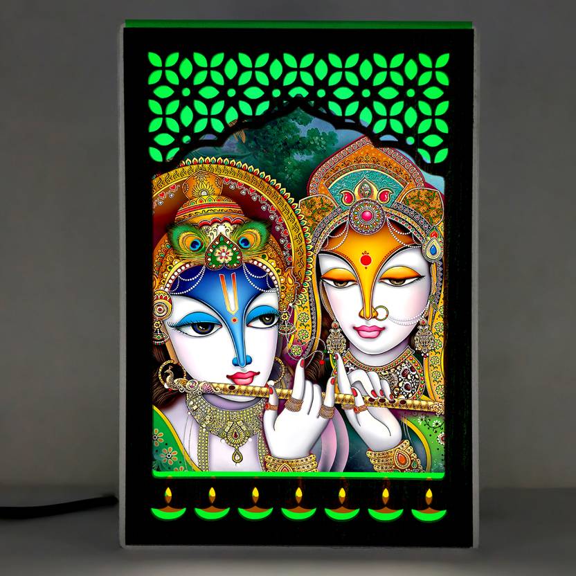 Regalo Casila Radha Krishna Religious Frame Price in India - Buy Regalo ...