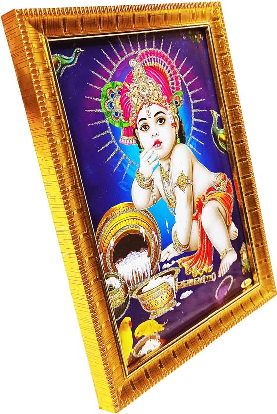 AOS Bal Krishna/bal Gopal/bal roop/Baby Child Playing Kanha ji Photo ...