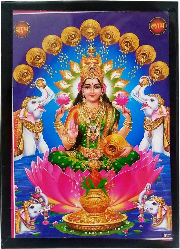 pooja hub Laxmi Devi Religious Frame Price in India - Buy pooja hub ...