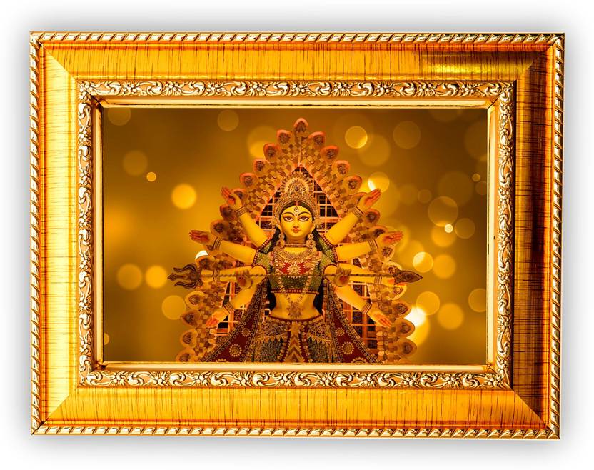 Nuoshopping Durga Maa Nav Roop Photo Frame,Durga Maa Photo Frame ,Durga ...