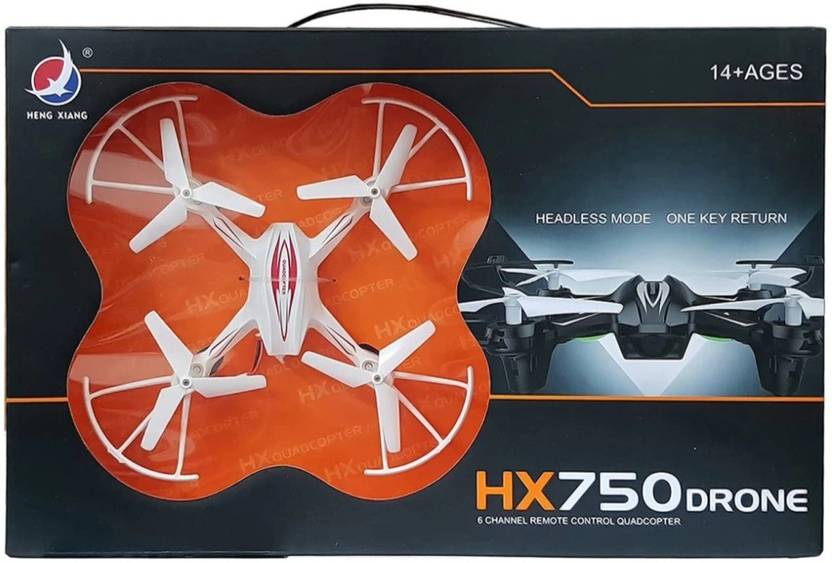 Mira Farmcraft HX750 Drone 2.6 Ghz 6 Channel Remote Control Quadcopter ...