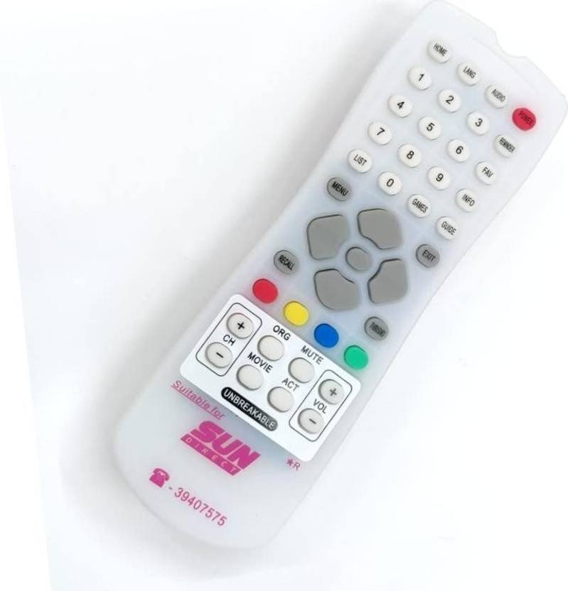 ERH India Compatible and Suitable for Sun tv Plus Remote Direct Set top ...