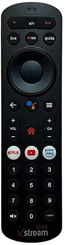 ditec Remote Control Compatible with Airtel Xstream SetTop Box(Without ...