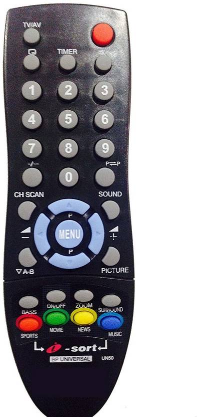 Akshita UN050 TV Compatible For TV Remote Control BPL Generic Remote ...