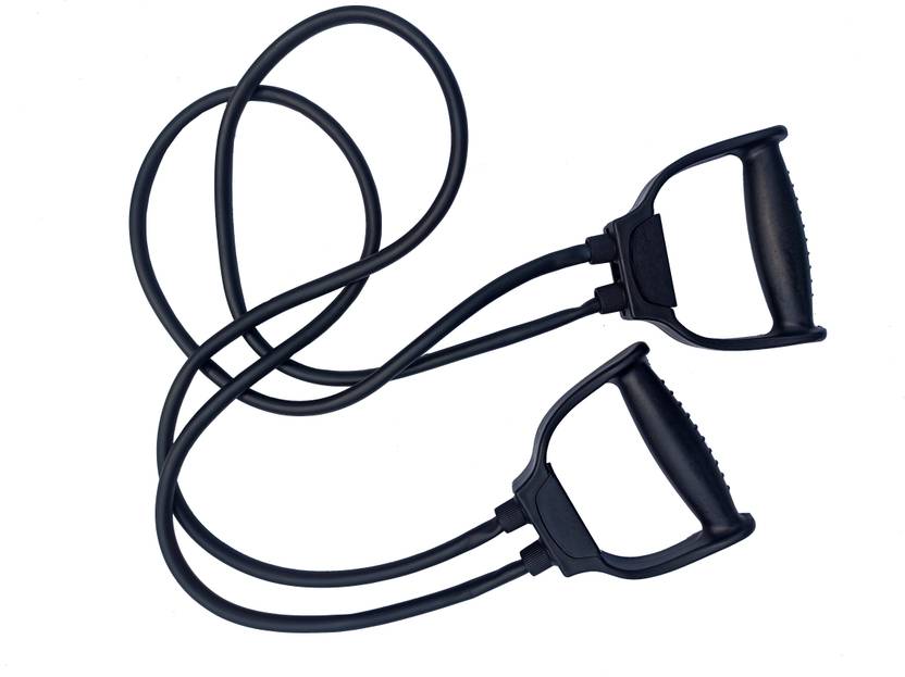 bhim Double Toning Tube Full Body Home Gym (Black) Resistance Tube ...