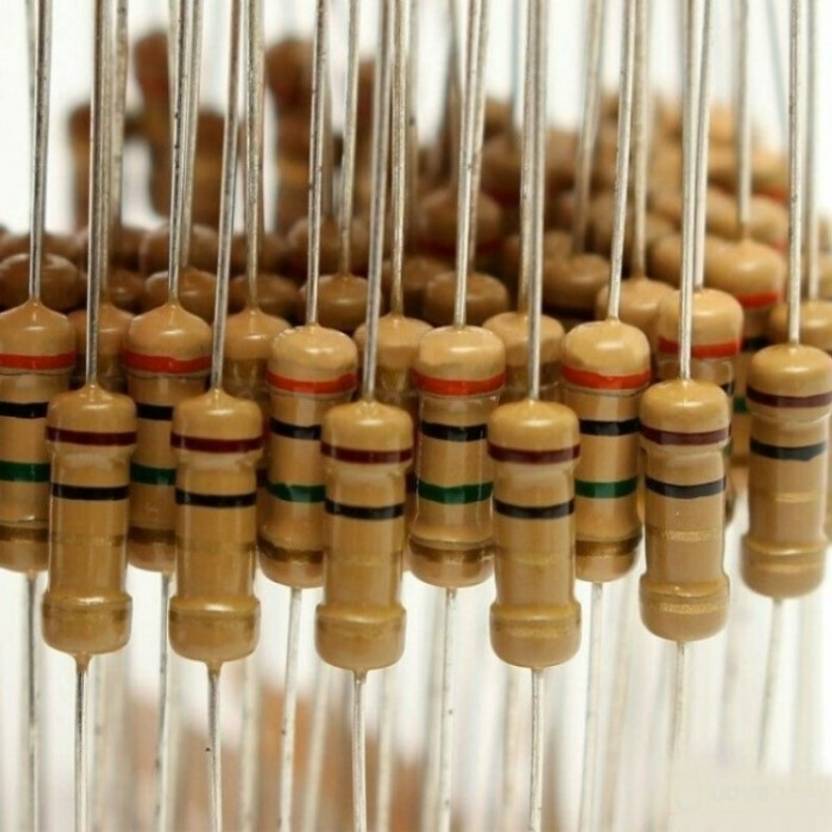 SunRobotics 150k Ohm 1/4W Carbon Film Resistors Through Hole Pack of ...