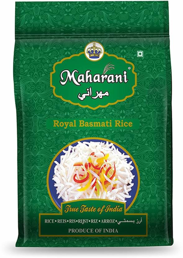 Maharani Royal Basmati Rice (1 kg.) Basmati Rice (Long Grain, Steam ...