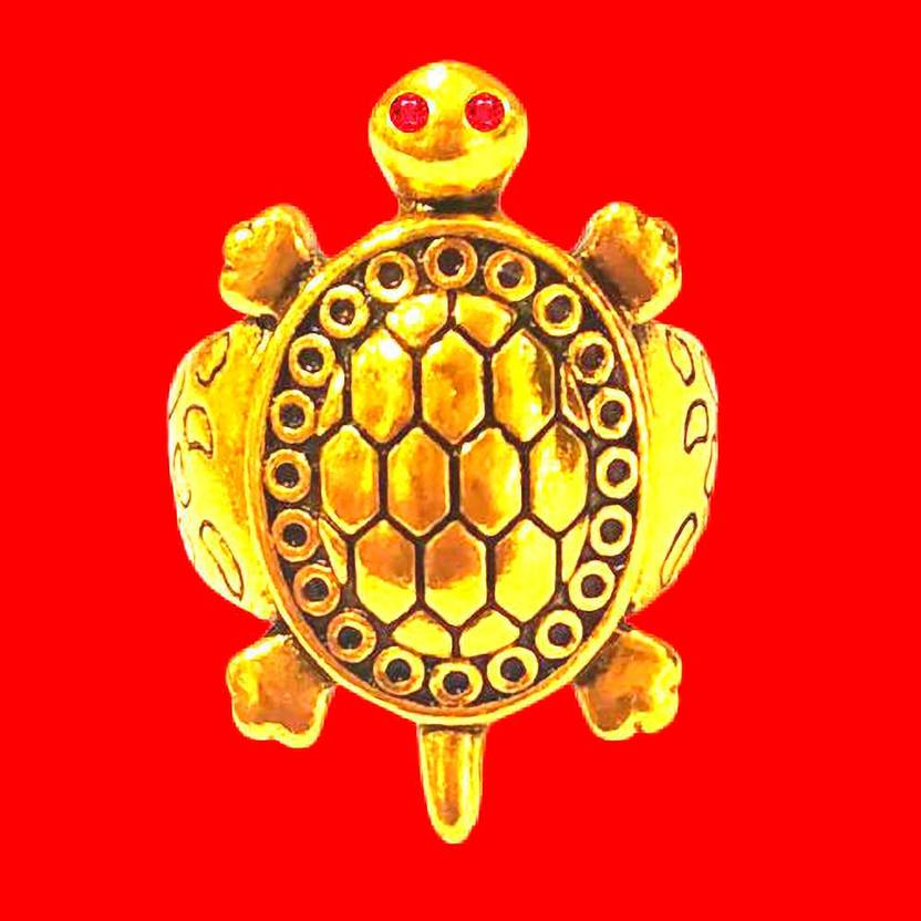 Dynamic Retail Global Tortoise Turtle Kachua Meru Ring for Men Women ...