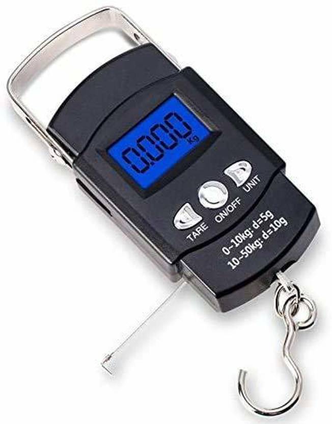 LITTLEMORE Digital 50kg Luggage and Cylinder Weighing Scales - Digital ...
