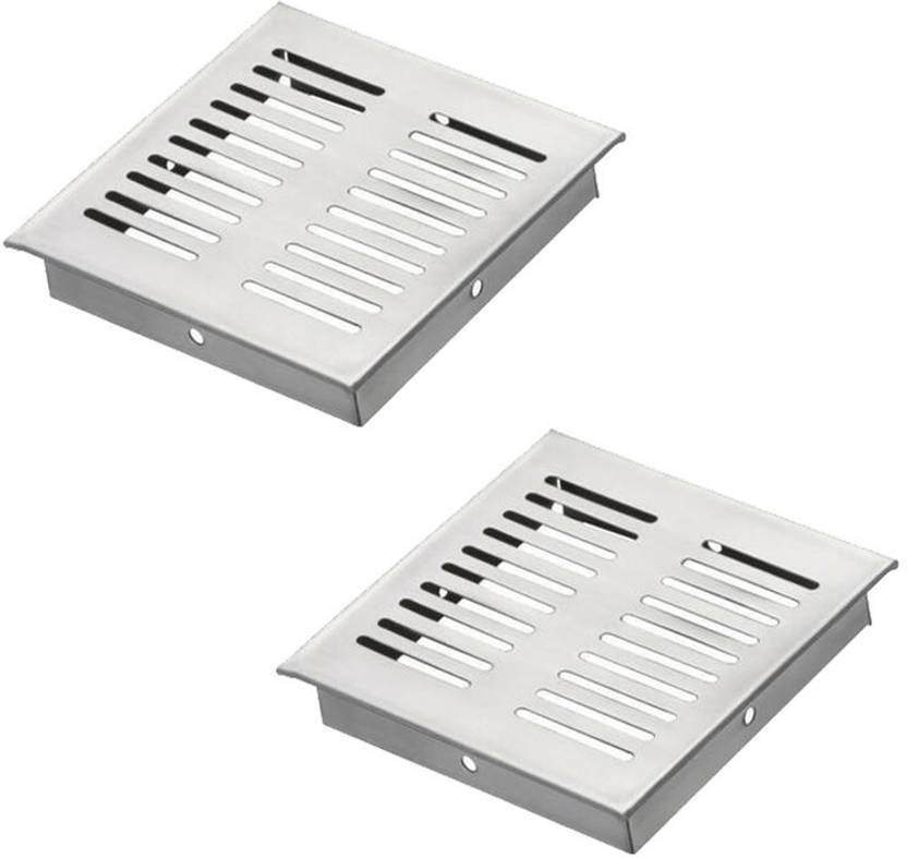Rawk Stainless Steel Kitchen Jali & Ventilation Jali,Jali (Size:- 6" x ...