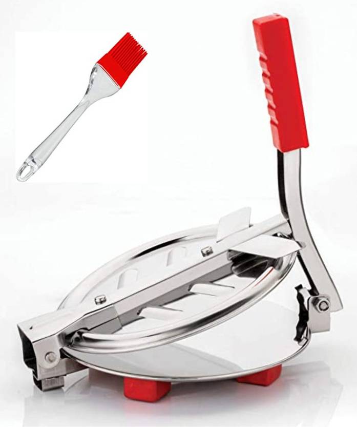 kichpro Aluminum Puri & small chapati maker Manual Hand Press (SIZE: 6 ...