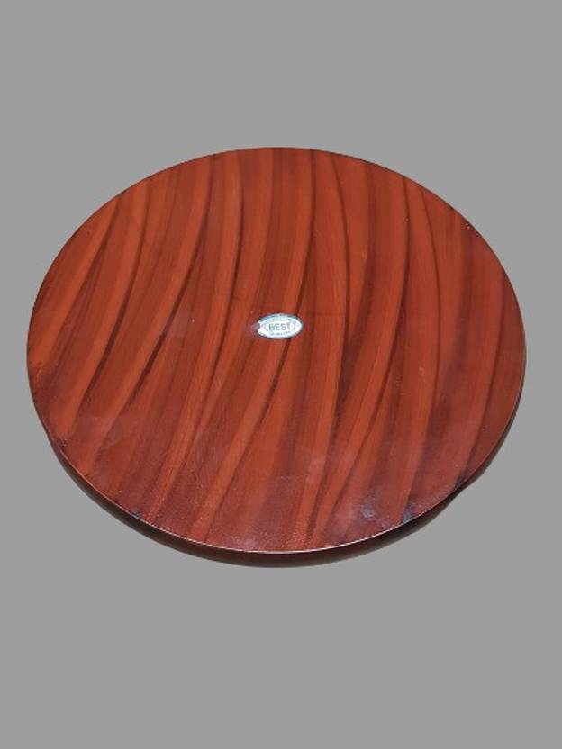 shritesh Big Size Wooden Sheesham Chakla 11 Inch Board Brown color ...