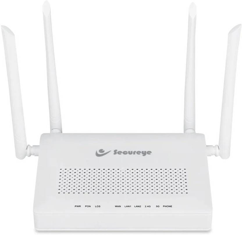 SECUREYE – S-XPON-2010-WDONTA WiFi Xpon Ont (Data + Voice + Wi-Fi) Dual ...