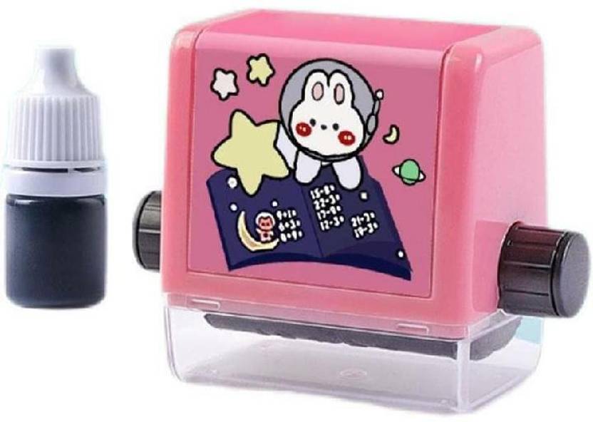 GETHIGHKP Numbers from 1-100, Digital Teaching Stamp Roller Adjustable ...