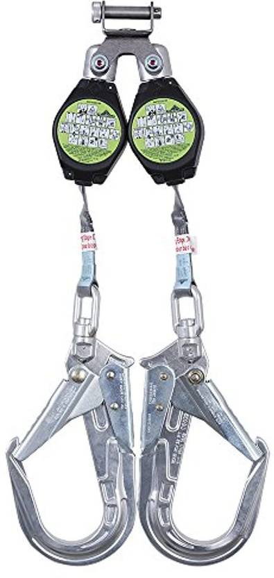 Peakworks Fall Protection Dual Self Retracting Lifeline (Srl) With ...