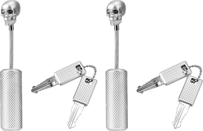 CNB TSA Approved Safety Lock Skull Style with 4 Keys Pack of 2 Safety ...