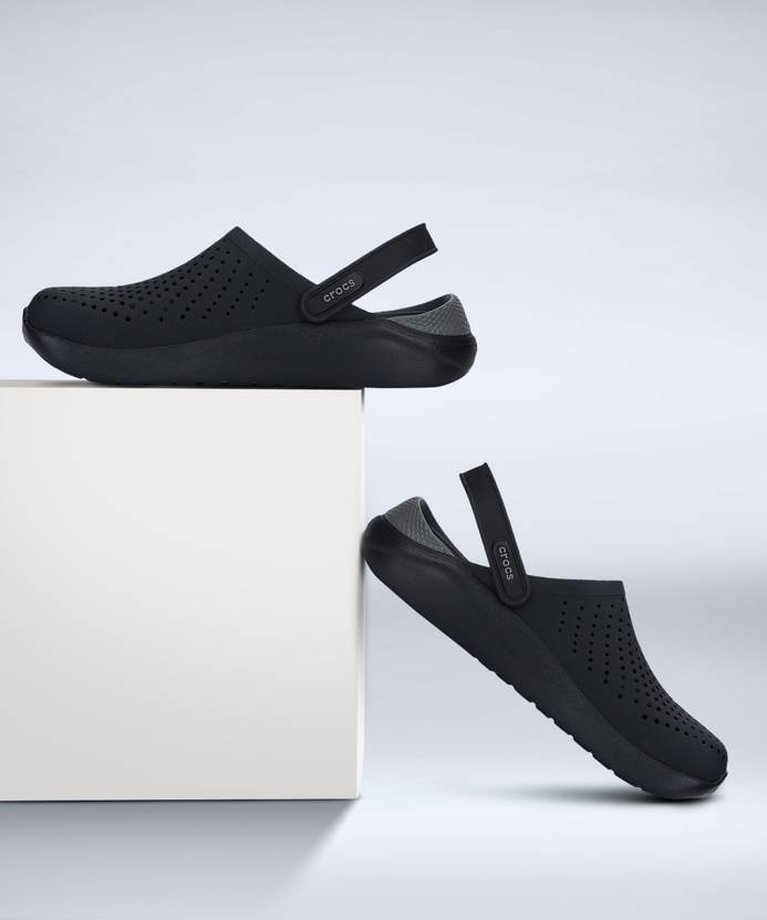 CROCS Literide Clog Men Black Clogs - Buy CROCS Literide Clog Men Black ...