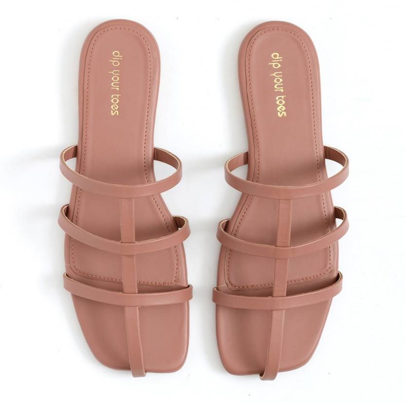 Dip Your Toes Women Maroon Flats - Buy Dip Your Toes Women Maroon Flats ...