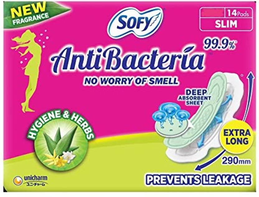 SOFY ANTIBACTERIA EXTRA LONG 14N Sanitary Pad | Buy Women Hygiene ...