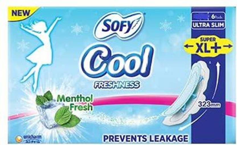 SOFY COOL SUPER EXTRA LONG 6N Sanitary Pad | Buy Women Hygiene products ...