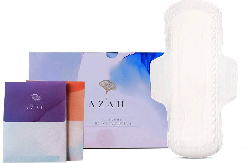 AZAH Rash-Free Sanitary Pads for women| Box of 20 R & 10 XL Pads with ...